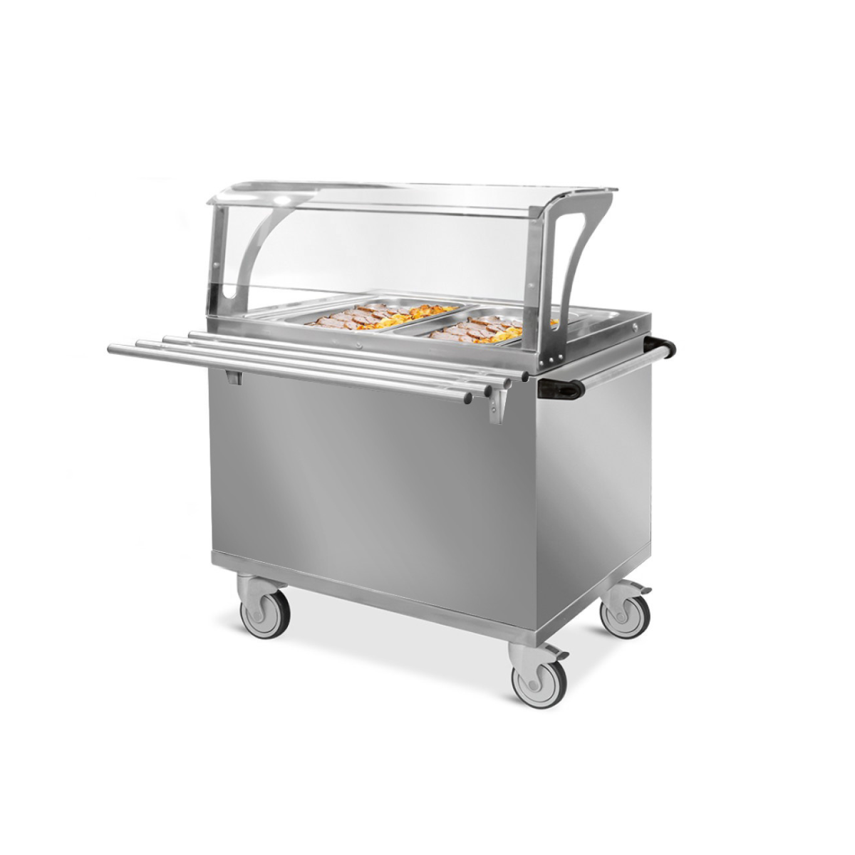 Carrelli buffet per la ristorazione